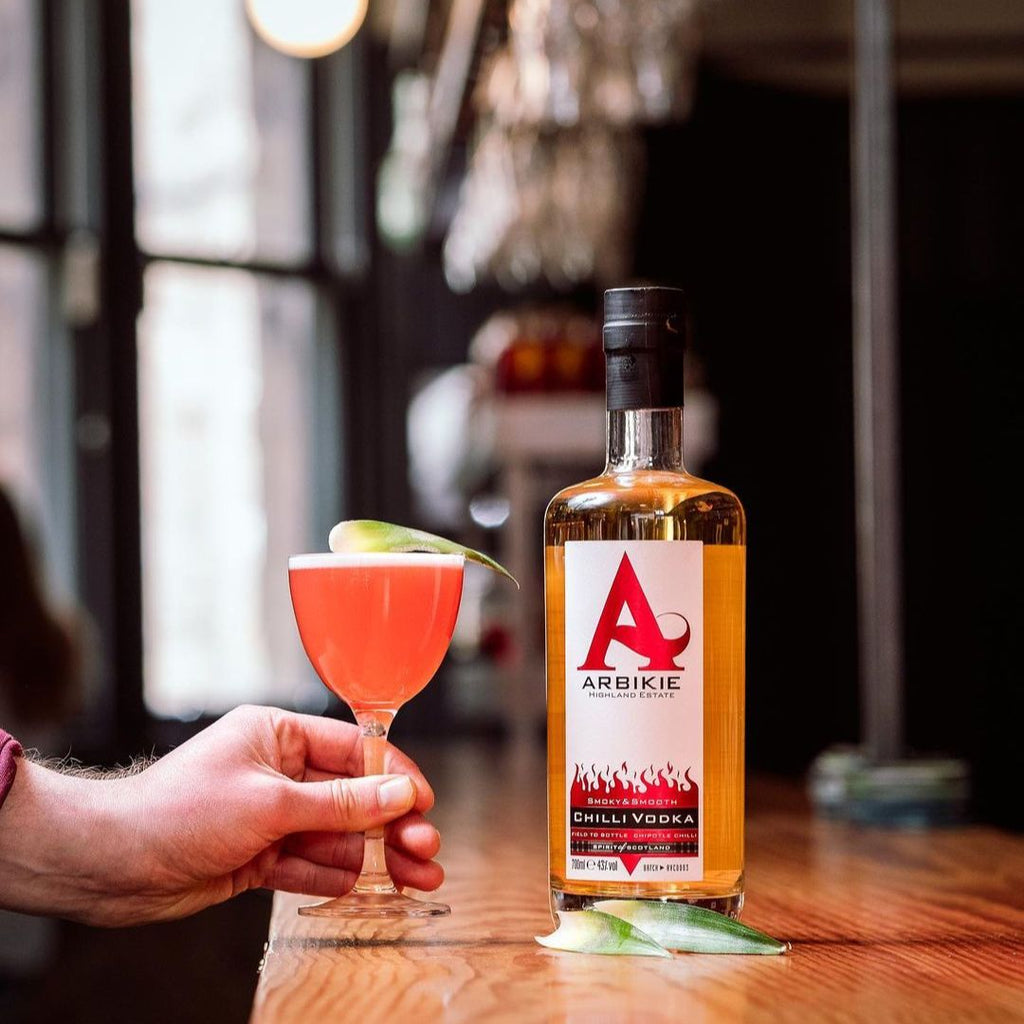 Chilli Vodka - Home Grown Chillies - Natural - Blend of Spice & Smokey ...