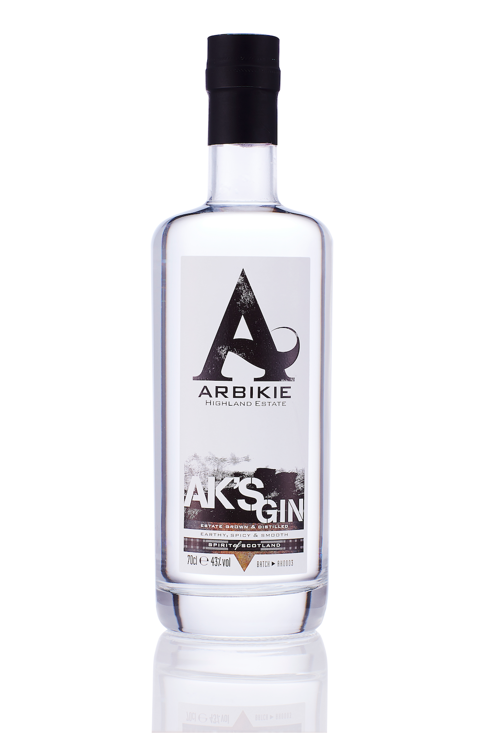 AK’s Gin - Angus Honey, Black Pepper and Cardamom Botanicals – Arbikie ...
