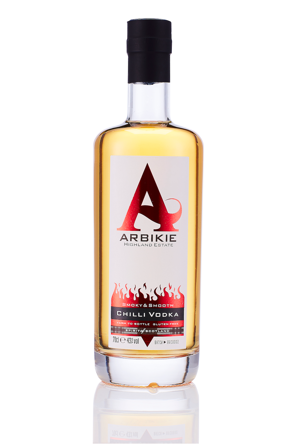 Chilli Vodka - Home Grown Chillies - Natural - Blend of Spice & Smokey ...